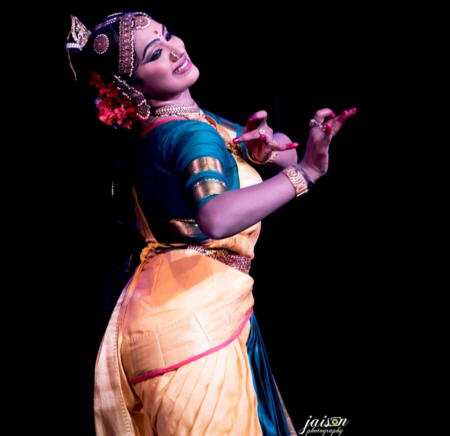 A scintillating solo Kuchipudi by T. Reddy Lakshmi – THE DANCE INDIA